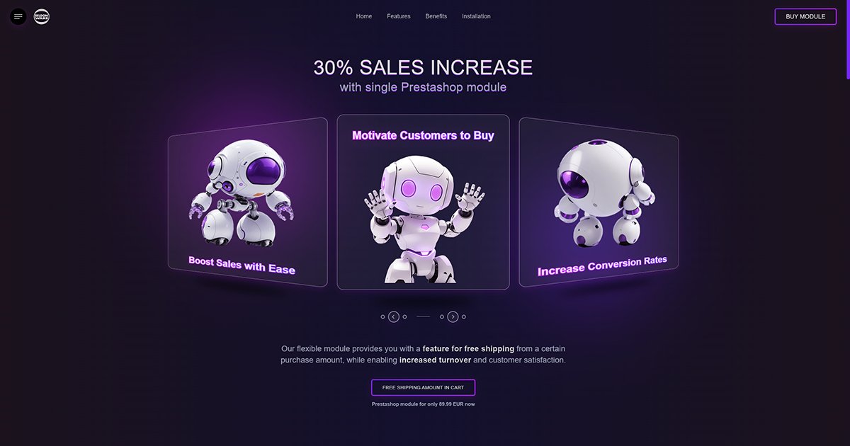 Prestashop - Free Shipping Amount in Cart